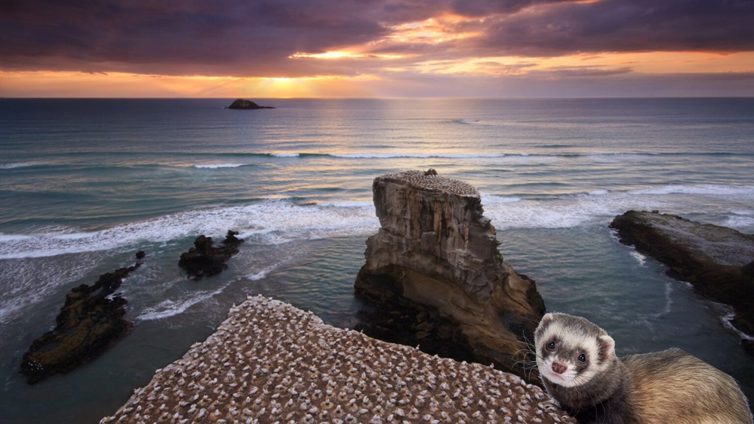 Three chicks dead: teamwork catches Muriwai ferret - Predator Free NZ Trust
